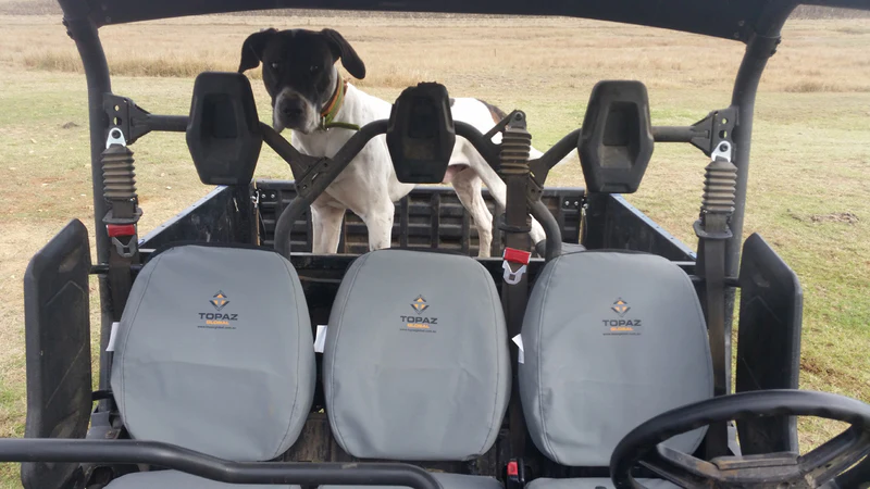 Canvas Seat Cover to suit YXM700 VIKING 3 Seater Set of 3 Topaz Global