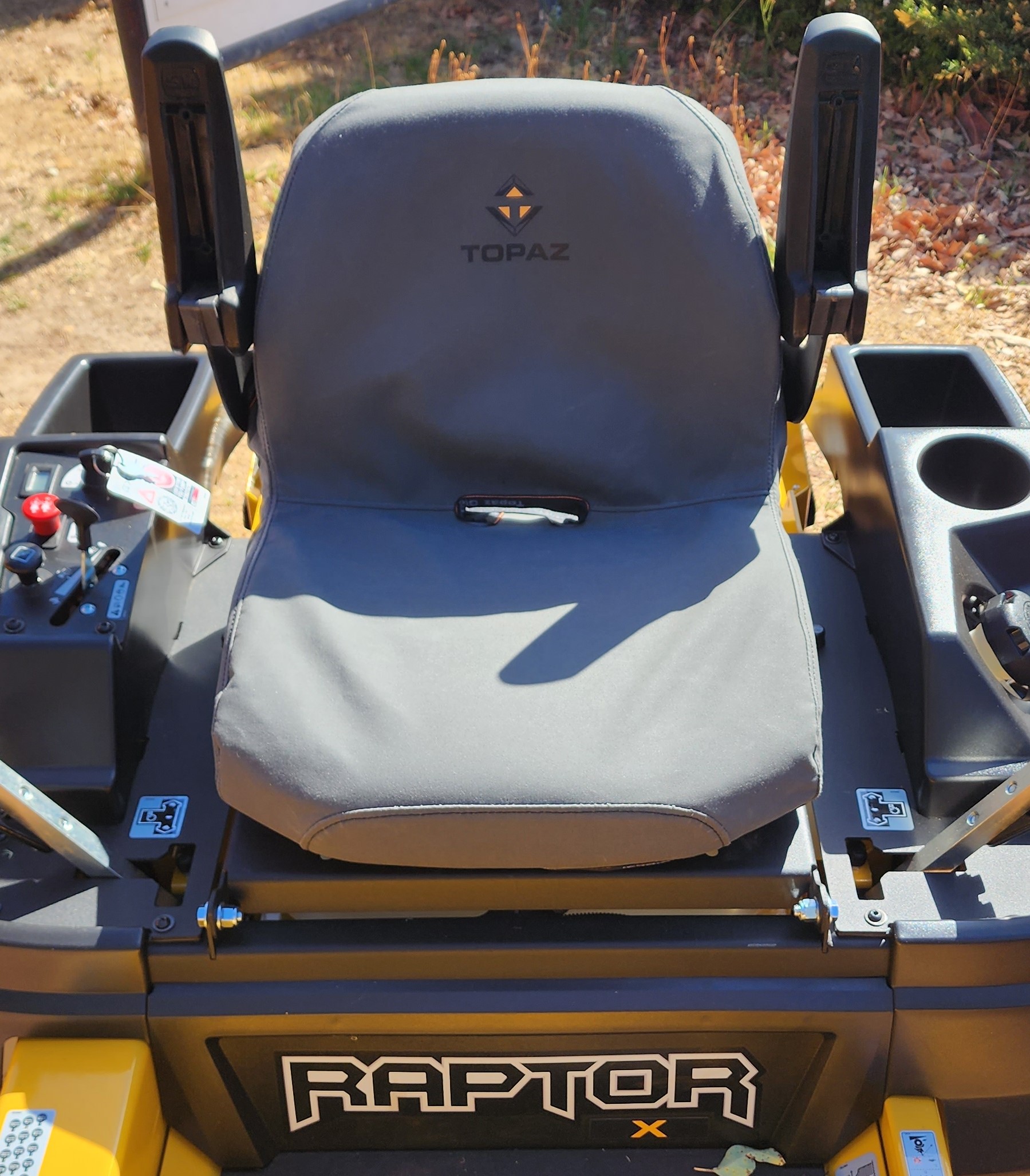 Canvas Seat Cover to suit HUSTLER Raptor X 2023- | Topaz Global